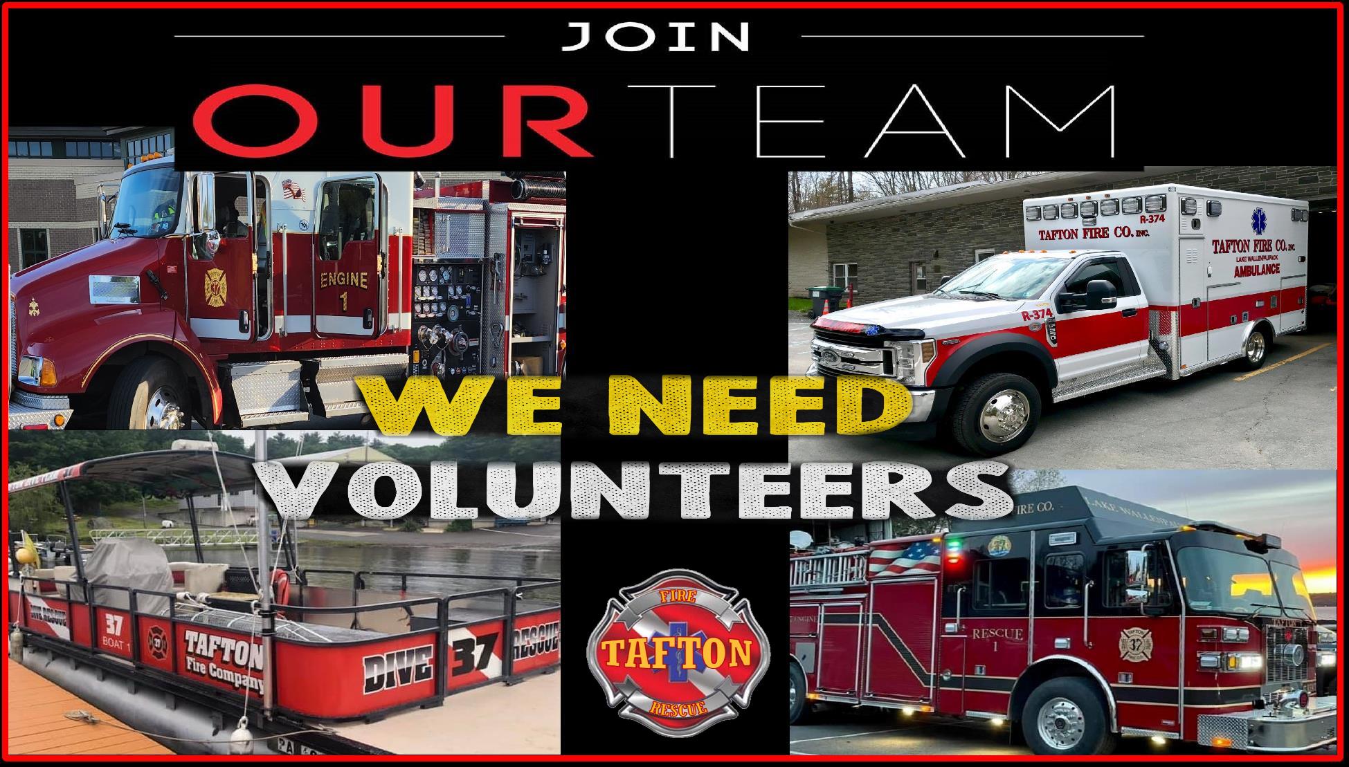 Join Us – Tafton Fire CO.